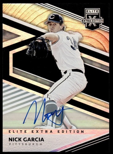 Nick Garcia 2020 Panini Elite Extra Edition Auto Autograph | eBay