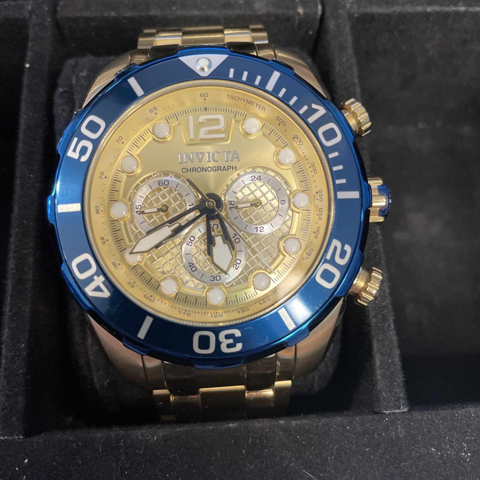 Invicta Pro Diver 48mm Men’s Watch Gold - Model 33831 | eBay