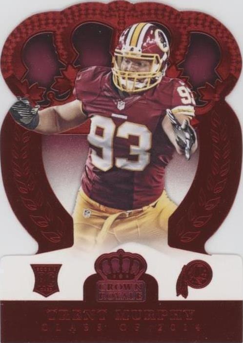 2014 Panini Crown Royale - Rookie Class of 2014 Trent Murphy #106 Red ...