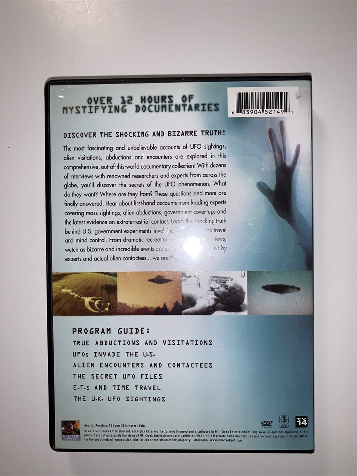 Aliens, Abductions and Extraordinary Sightings DVDs 683904521491| eBay