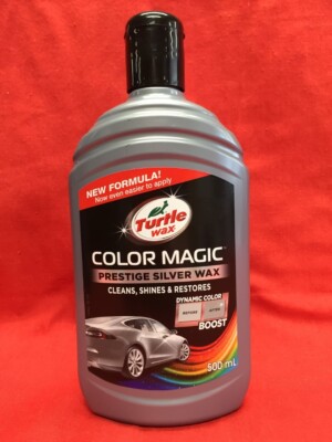 Turtle Wax Color Magic Prestige Silver Wax Polish & Colour Restorer ...