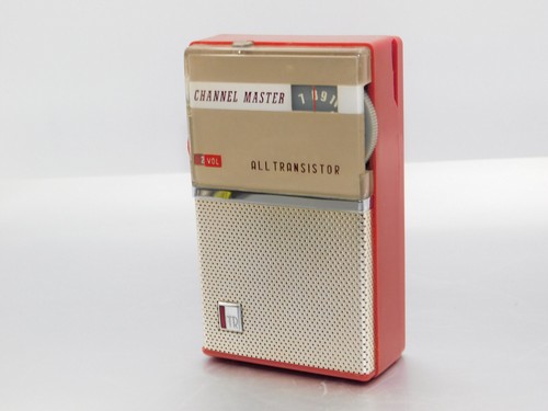 Vintage 60s Channel Master AM Transistor Radio 6503 Good Cond. Works ...