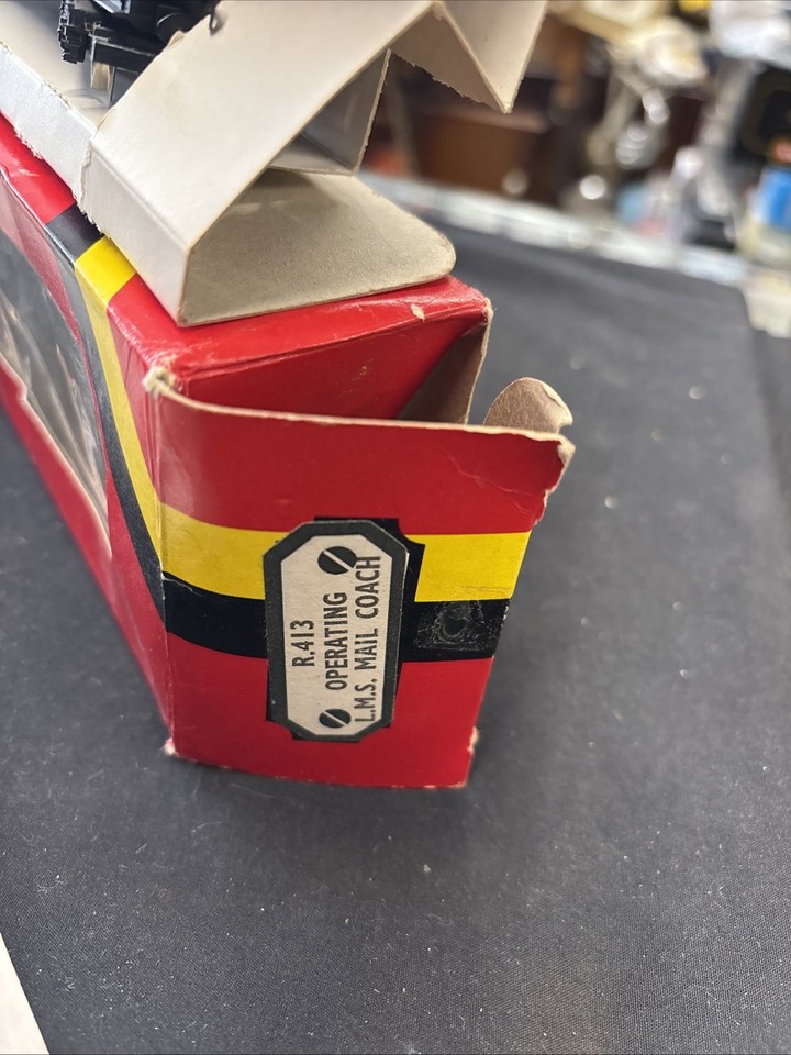 Hornby LMS Royal Mail Coach - 00 Gauge - R.413 - Model Railway - Coach ...
