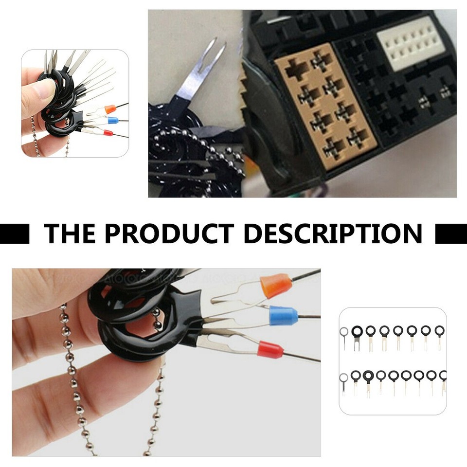 82 Pcs Wire Terminal Depinning Tool Key Automotive Remover | eBay Australia