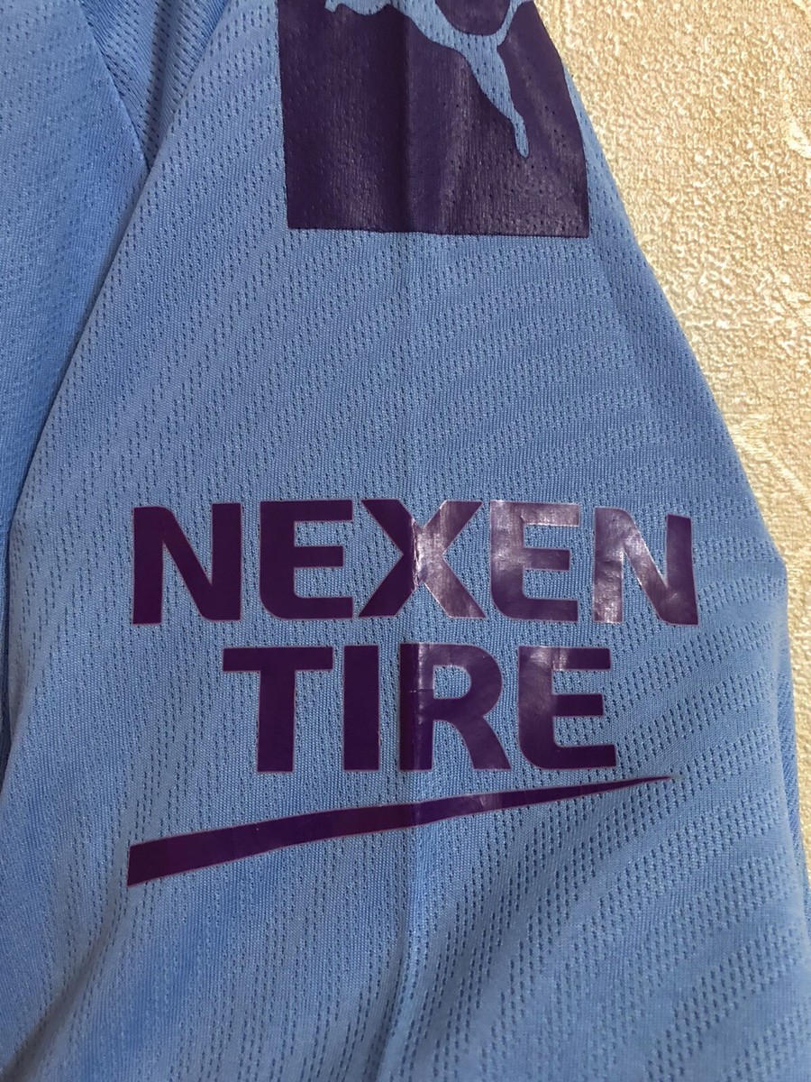 Rare Manchester City 2019-2020 Home Football Jersey 125 Rare Manchester City 2019-2020 Home Football Jersey 125