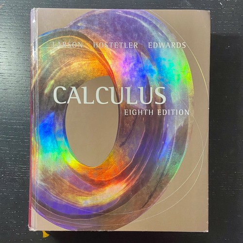 Larson Calculus Hardcover Textbook, 8th Edition 9780618502981| eBay