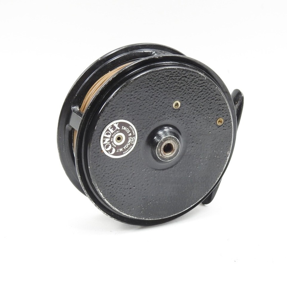 J.W. Young Condex Fly Fishing Reel. Made in England. 3 1/8". | eBay