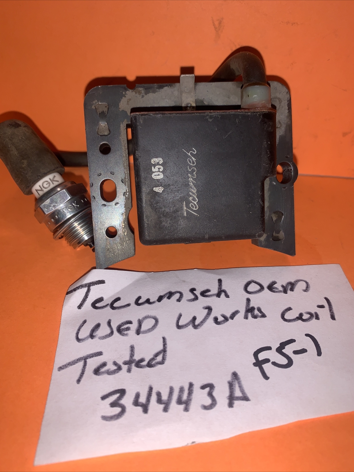GENUINE Tecumseh 34443D Coil Ignition Replaces 34443C 34443B 34443A ...