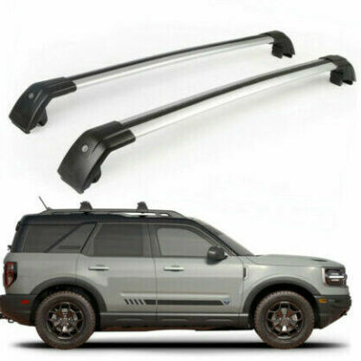 Fits for Ford New Bronco Sport 2021-2024 Roof Rail Racks Cross Bars ...