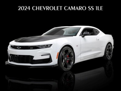 2024 Chevrolet Camaro SS 1LE in White NEW Sign 24 x 30" USA STEEL | eBay