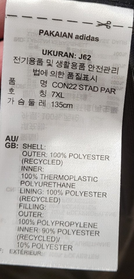 Adidas Condivo 22 Stadium Jacket coat soccer insulated Asian Fit H21252 ...