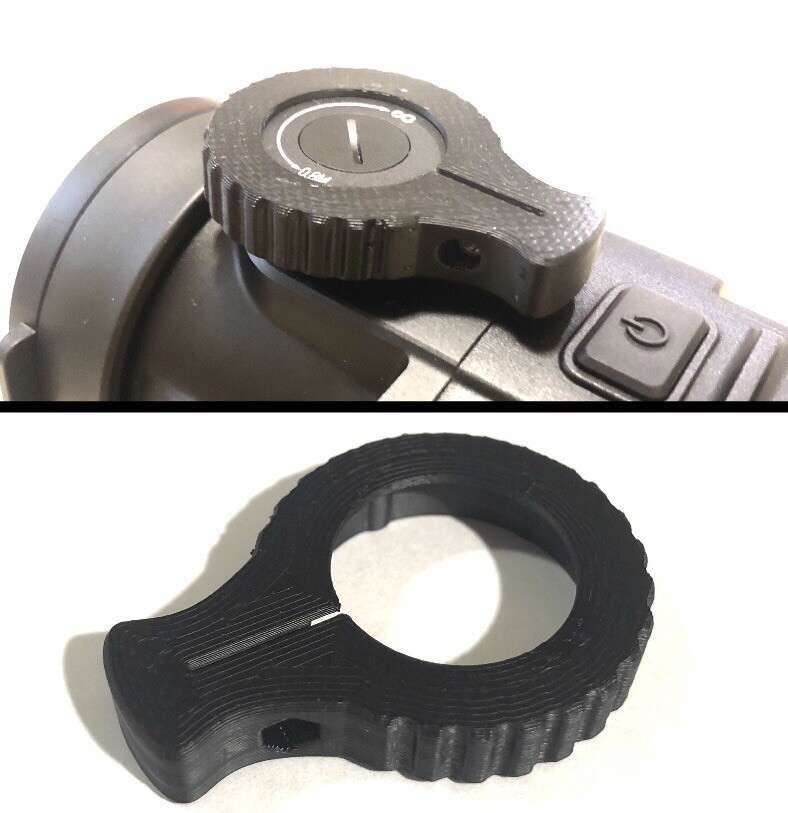 Throw Lever Focusing Knob For Iray Rico MK1 Thermal Scopes Focus ...