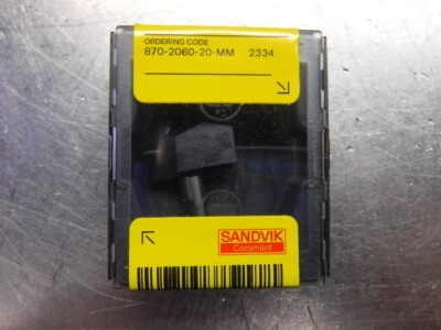 Sandvik CoroDrill 870 Carbide Drill Tip 870-2060-20-MM 2334 (LOC2089B ...