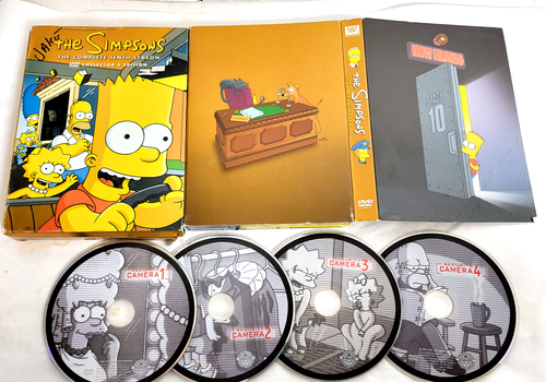 DVD Boxset The Simpsons The Complete Season 10 (PreOwned Cleaned) 4 ...