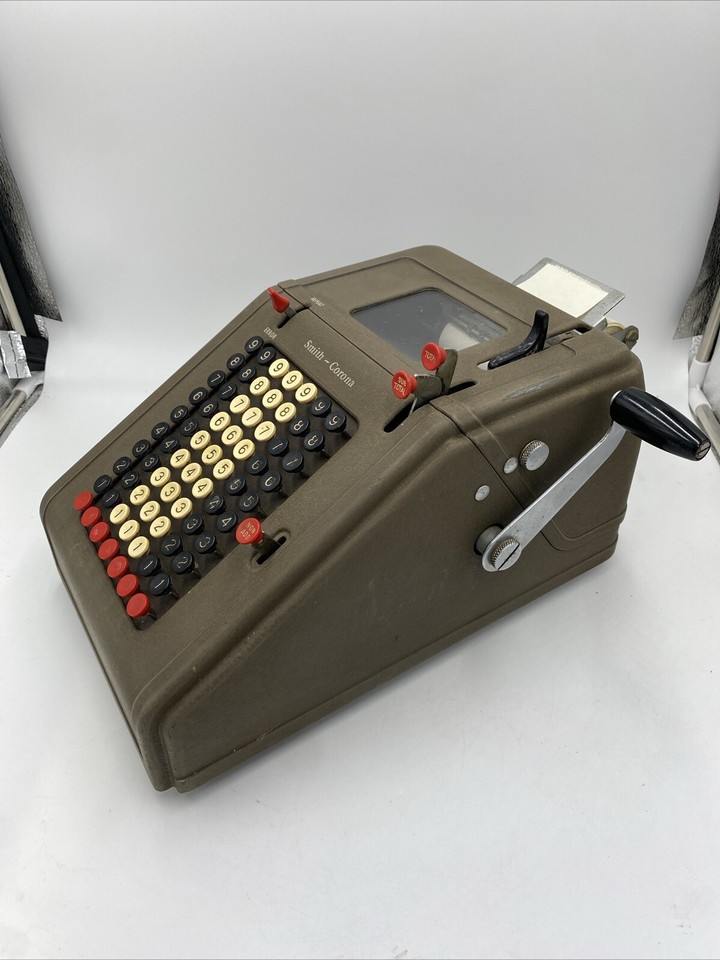 Vintage Smith Corona Adding Machine | eBay