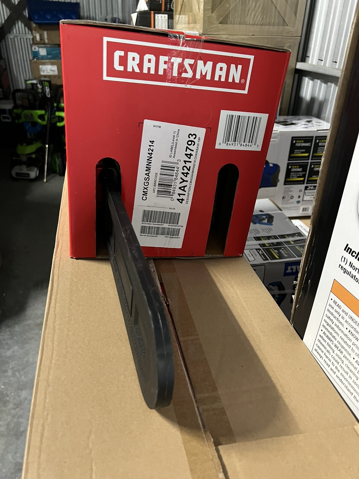 BRAND NEW Craftsman S145 2-Cycle 42cc 14" Chainsaw Model #CMXGSAMNN4214 ...