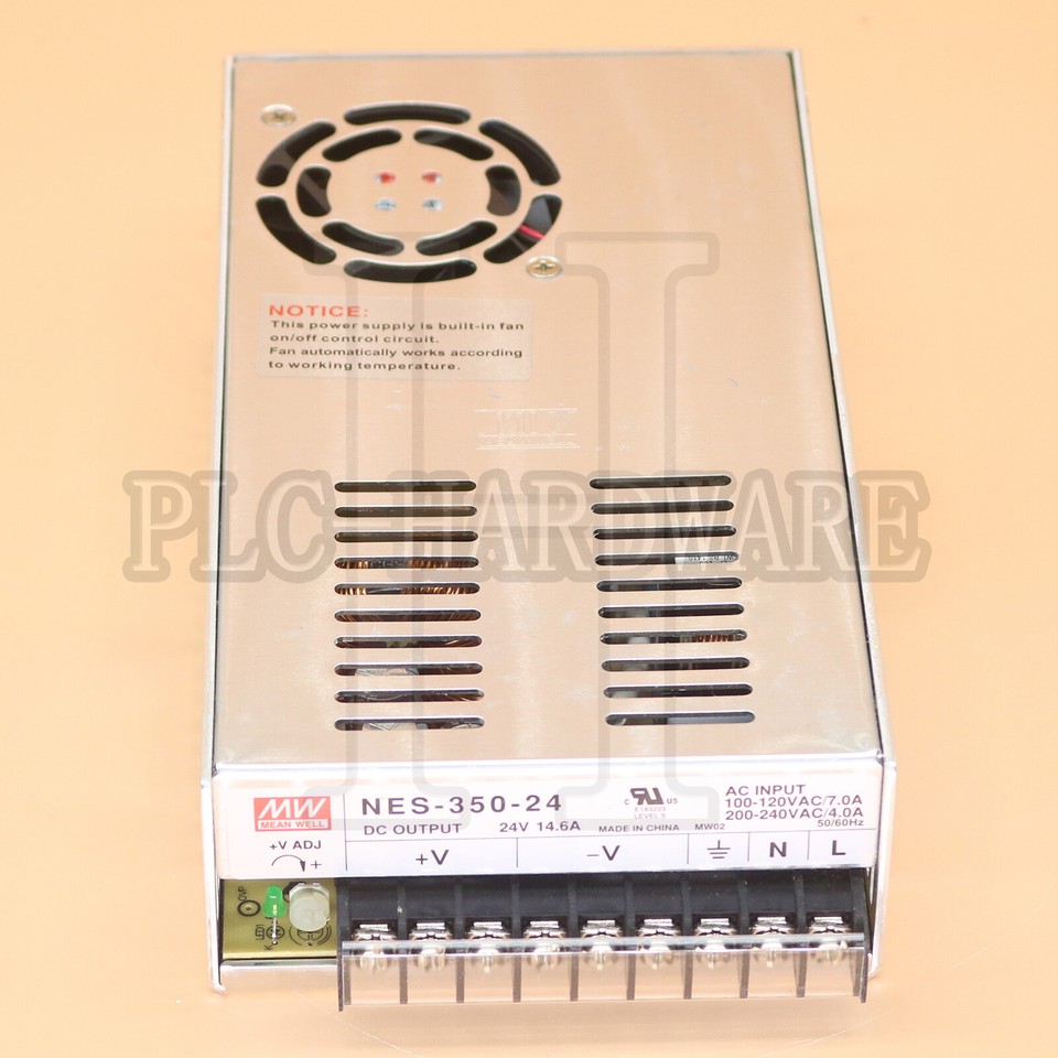 New NES-350-24 24V 14.6A Switching power supply For MEAN WELL Free ...