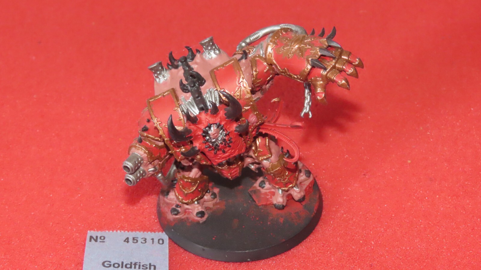 Warhammer 40k Chaos Space Marines Hellbrute Dark Vengeance Complete OOP ...