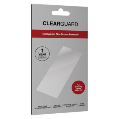 2 X ZAGG ClearGuard Film Screen Protector for Samsung Galaxy S23+ Plus ...