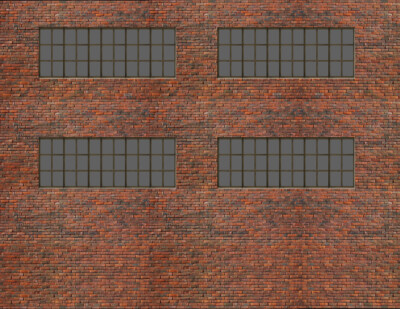 Background Building Kit for HO Scale Model Train Layout -Make custom ...