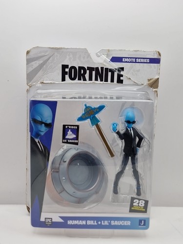 Epic Games Fortnite Emote Series | Actionfigur HUMAN BILL + LIL' SAUCER ...