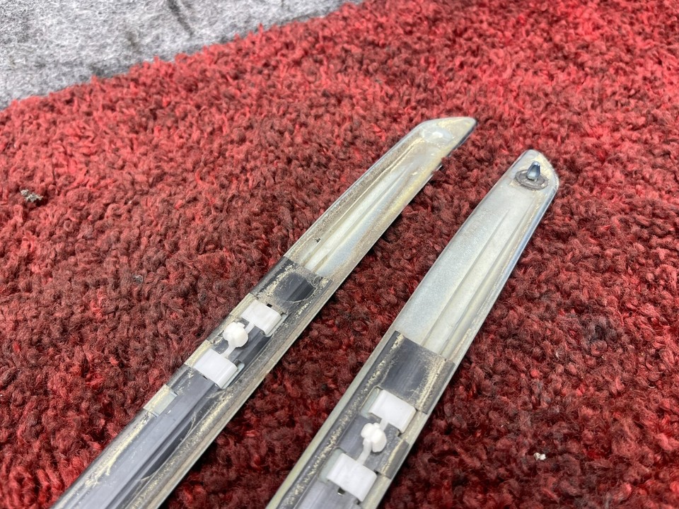 BMW E46 Rear Left & Right Side Exterior Quarter Panel Trim Molding Blue ...