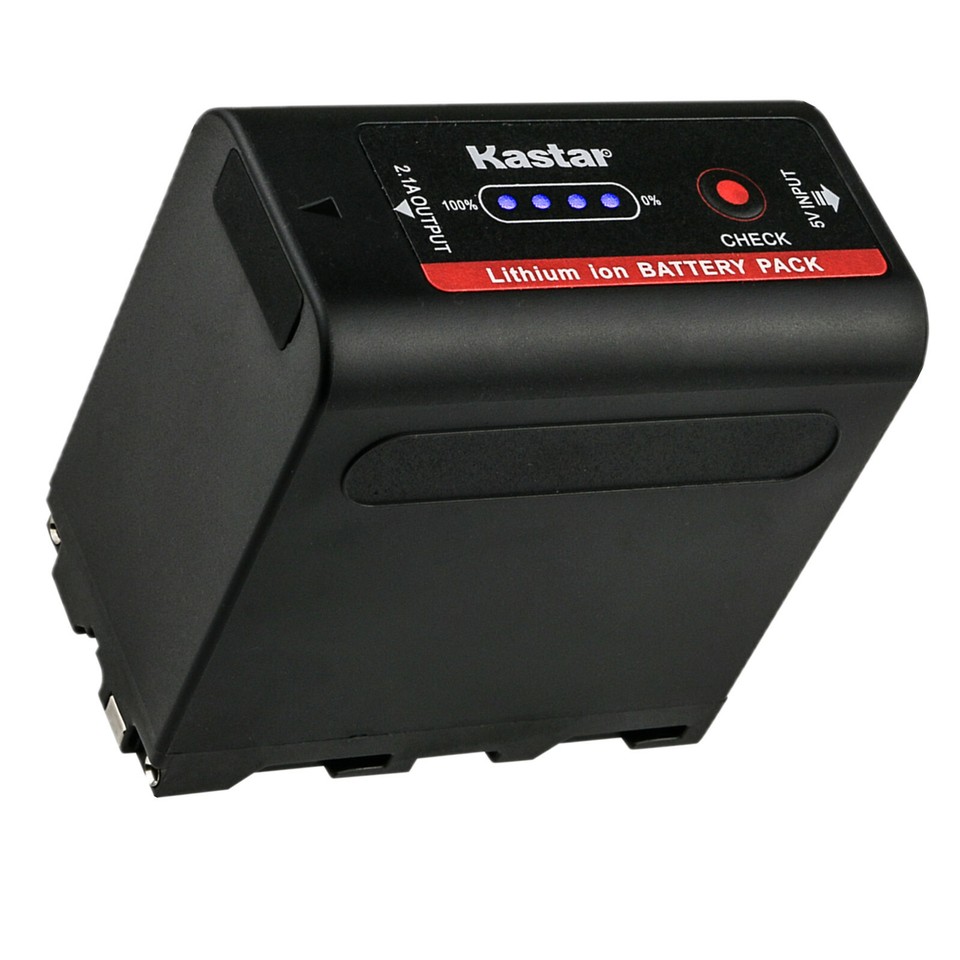 Kastar NP-F980 Battery Pack Replace for Sony NP-F950 NP-F960 NP-F970 NP ...