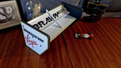Brawn GP F1 Key Holder Spoiler Vintage Racing Team Shelf Formula 1 ...