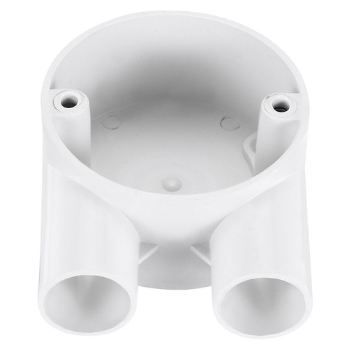 PVC Conduit Box Junction Box 4 Way 20mm with Cover for Cable Electrical ...
