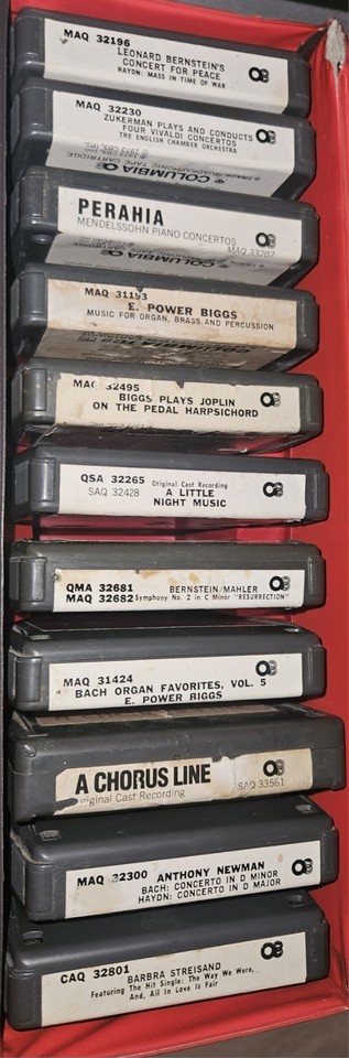 Lot of 11 Vintage Q8 Quad 8 Track Tapes, 1970s, Various Artists | eBay