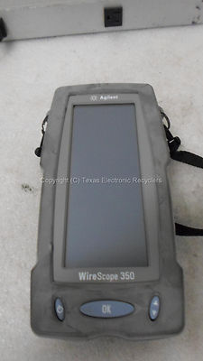 PARTS OR REPAIR - Agilent WireScope 350 - no ac adapter or batteries | eBay