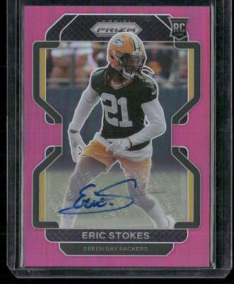 2021 Panini Prizm #433 Eric Stokes Rookie Autographs Prizm Pink | eBay