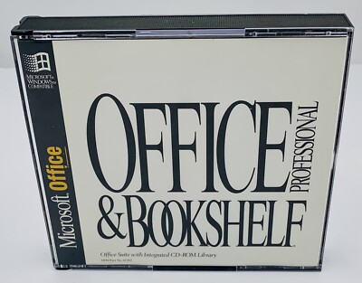 Microsoft Office 94 Professional Edition + Bookshelf (0894) - Full (CD ...