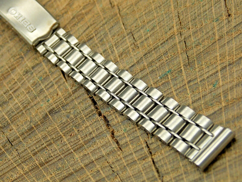 Seiko Deployment Clasp 11mm Stainless Steel Watch Band Vintage NOS ...
