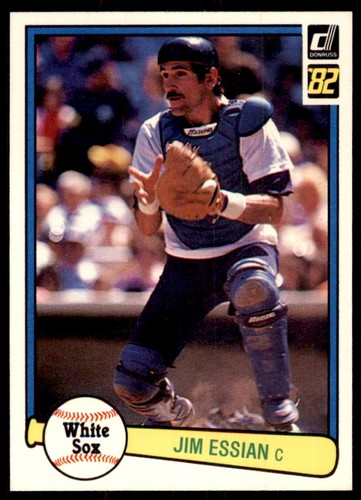 1982 Donruss Baseball Card Jim Essian G Chicago White Sox #369 | eBay