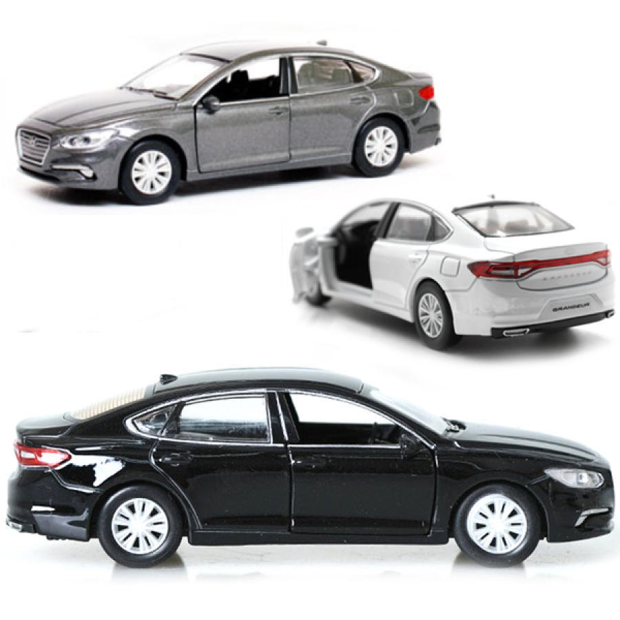Hyundai Motor Grandeur IG Mini Car Diecast 1:38 Scale Miniature Display ...