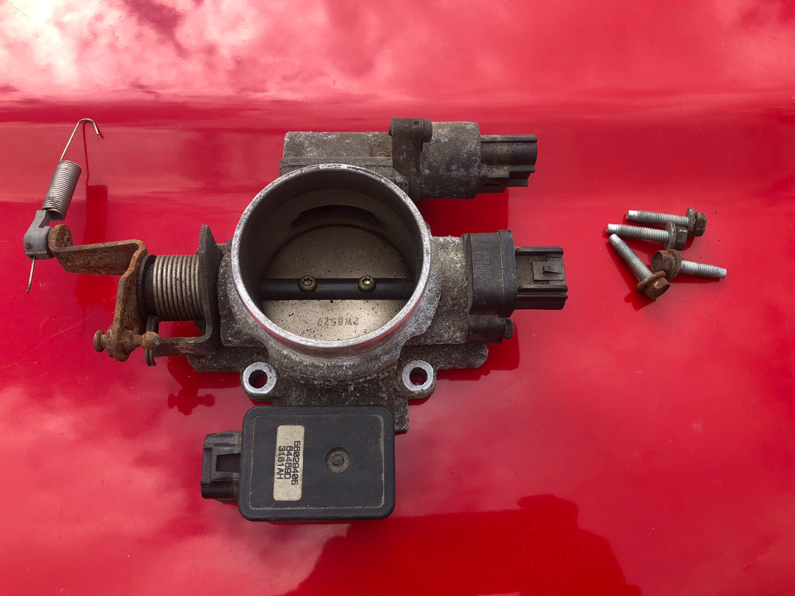 OEM Jeep Wrangler TJ 4.0L 6 Cylinder Throttle Body Sensors map sensor ...