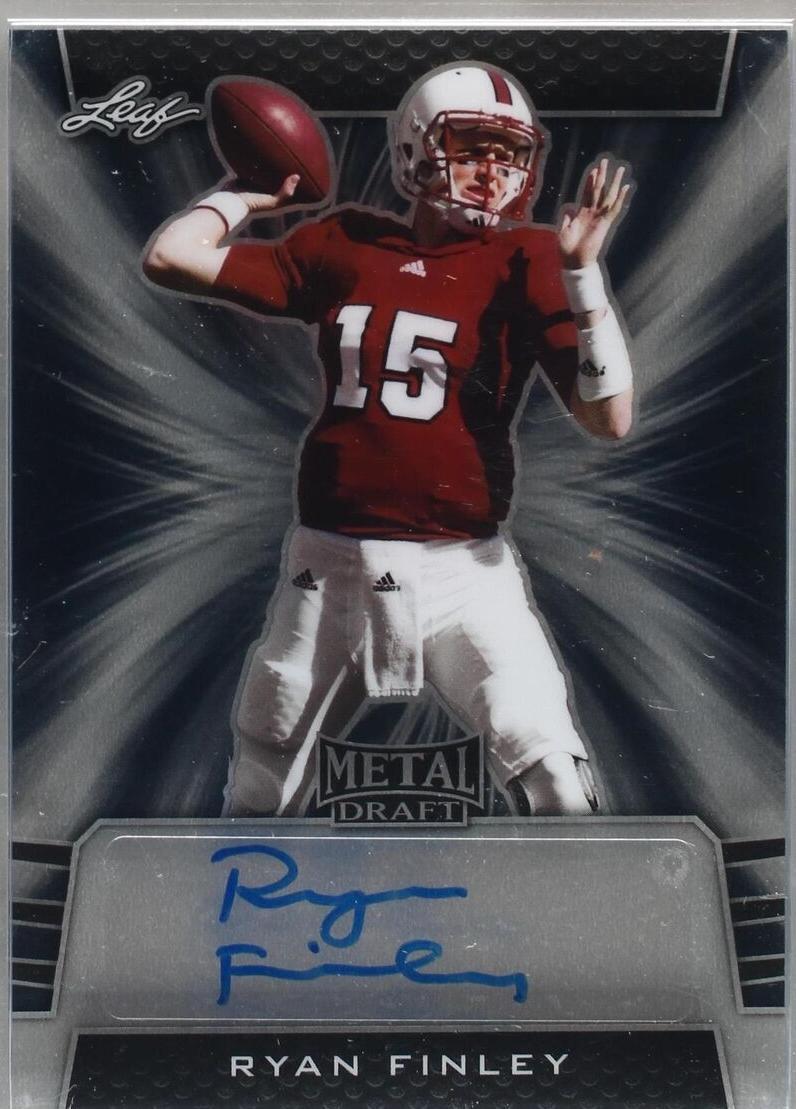 2019 Leaf Metal Draft - Photo Variation Ryan Finley #PV-RF1 Pre ...
