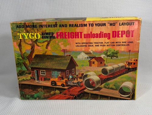 Vintage Tyco HO Scale Remote Control Freight Unloading Depot 931:800 | eBay