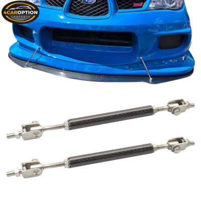 Fit Benz Carbon Fiber Front Rear Splitter Rod Support Stabalizer Length ...