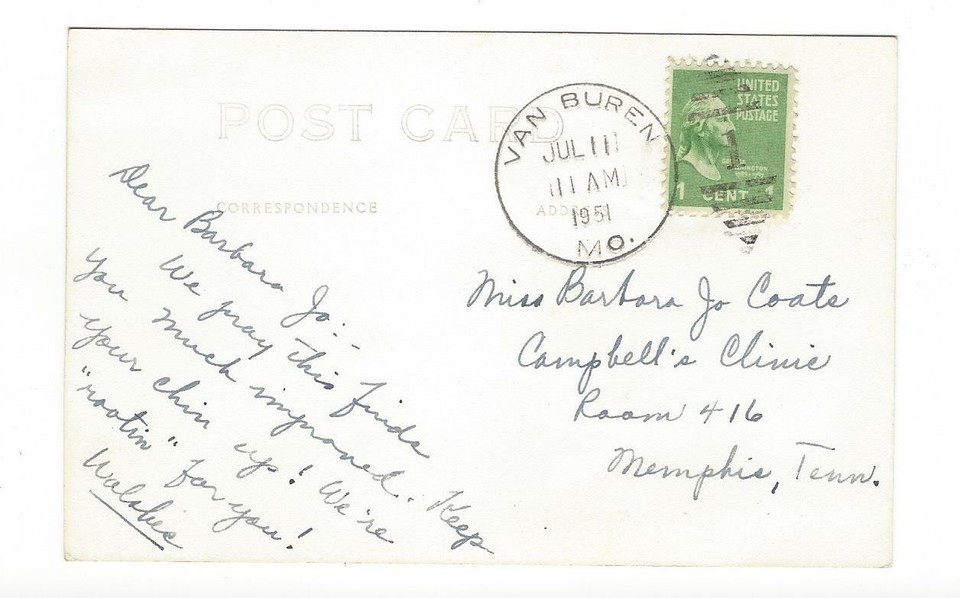 Vintage Postcard - RPPC - The Big Springs - Van Buren Missouri - MO | eBay