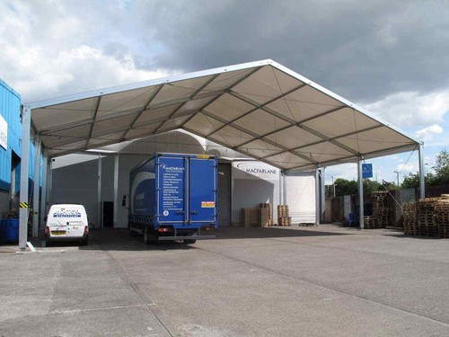Loading Bay Canopy Truck Shelter Logistics Canopies Vehicle Storage ...