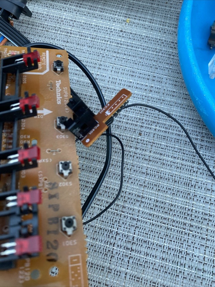 Technics SL-QD33 Turntable Parts - All The Guts Plus Tone Arm - As Is For Parts | eBay