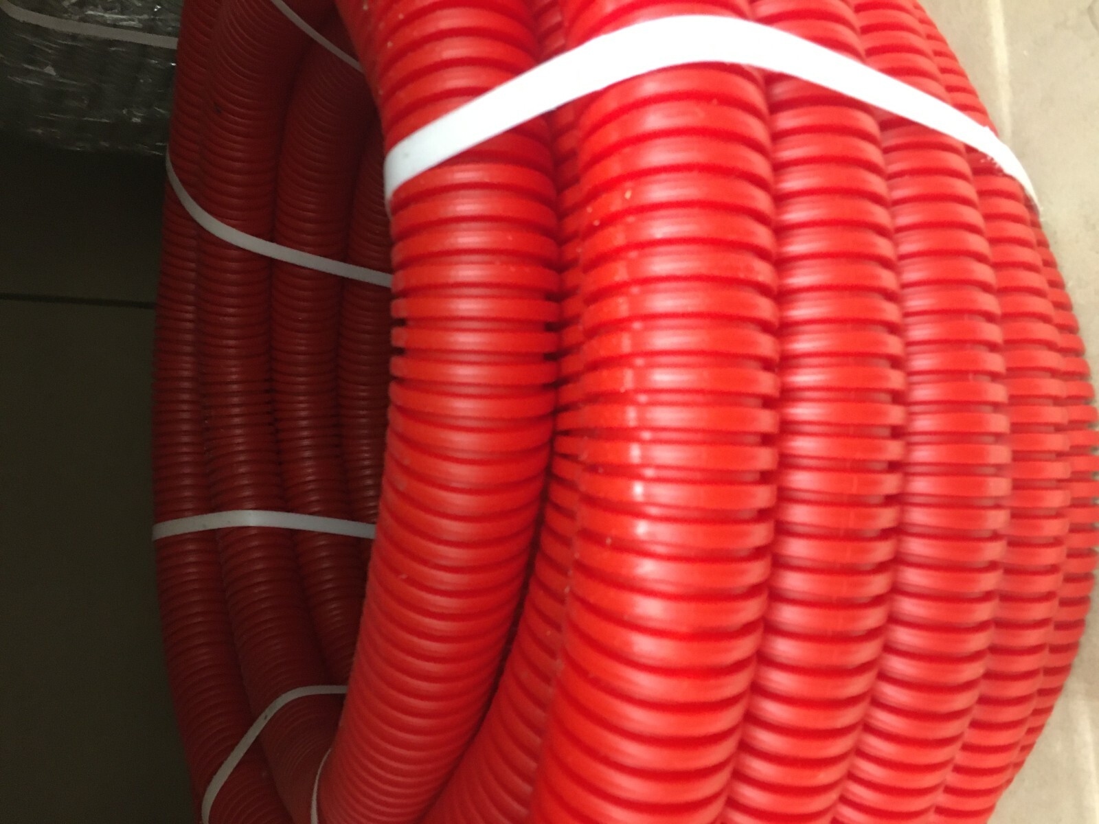 Corrugated Pipes 33mm/115mm Red | eBay