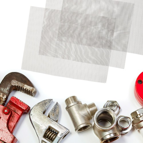 3 Pcs Stainless Steel Architectural Mesh Metal Screen Repair Kit | eBay