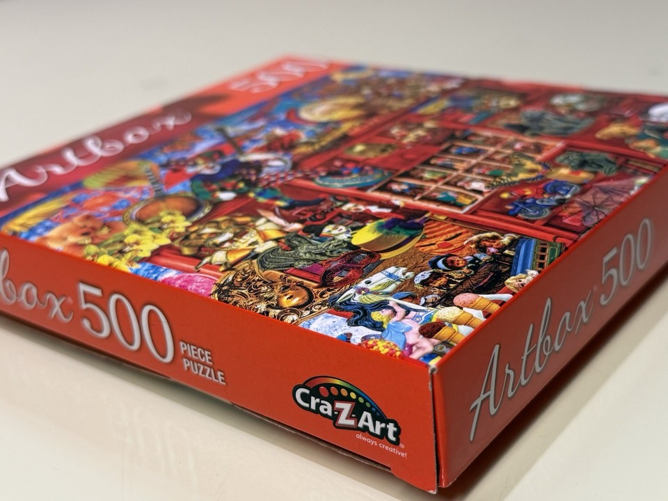 NIB Artbox 500 Piece PUZZLE Toy Shop #5206 CRA-Z-ART Celebrate Art ...