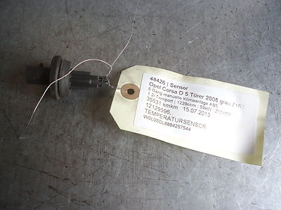 sensor Vauxhall Corsa D 12129596 Temperatursensor 1.2i Twinport 59kW ...