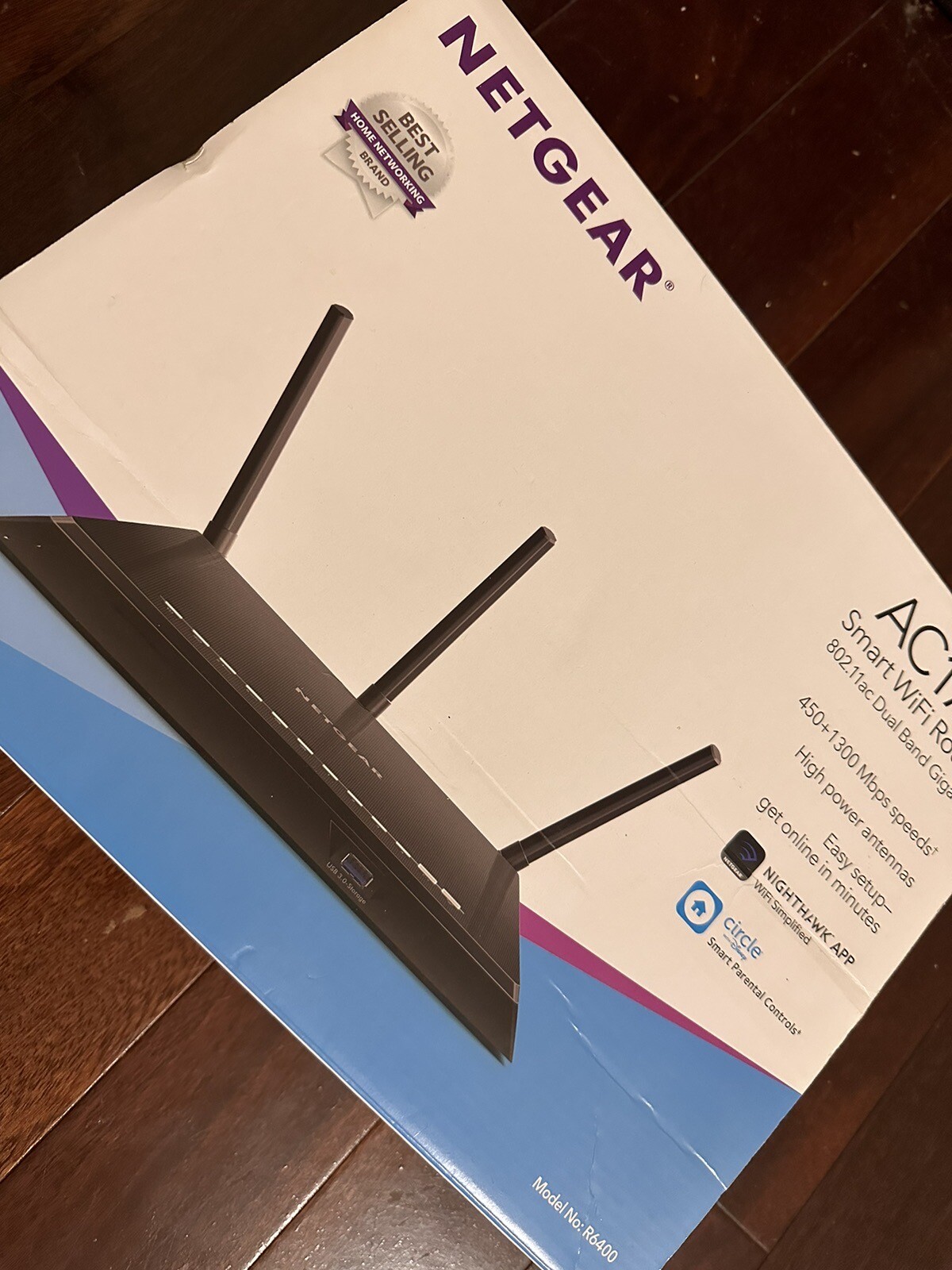 NETGEAR R6400v2 Nighthawk AC1750 Smart WiFi Router | eBay