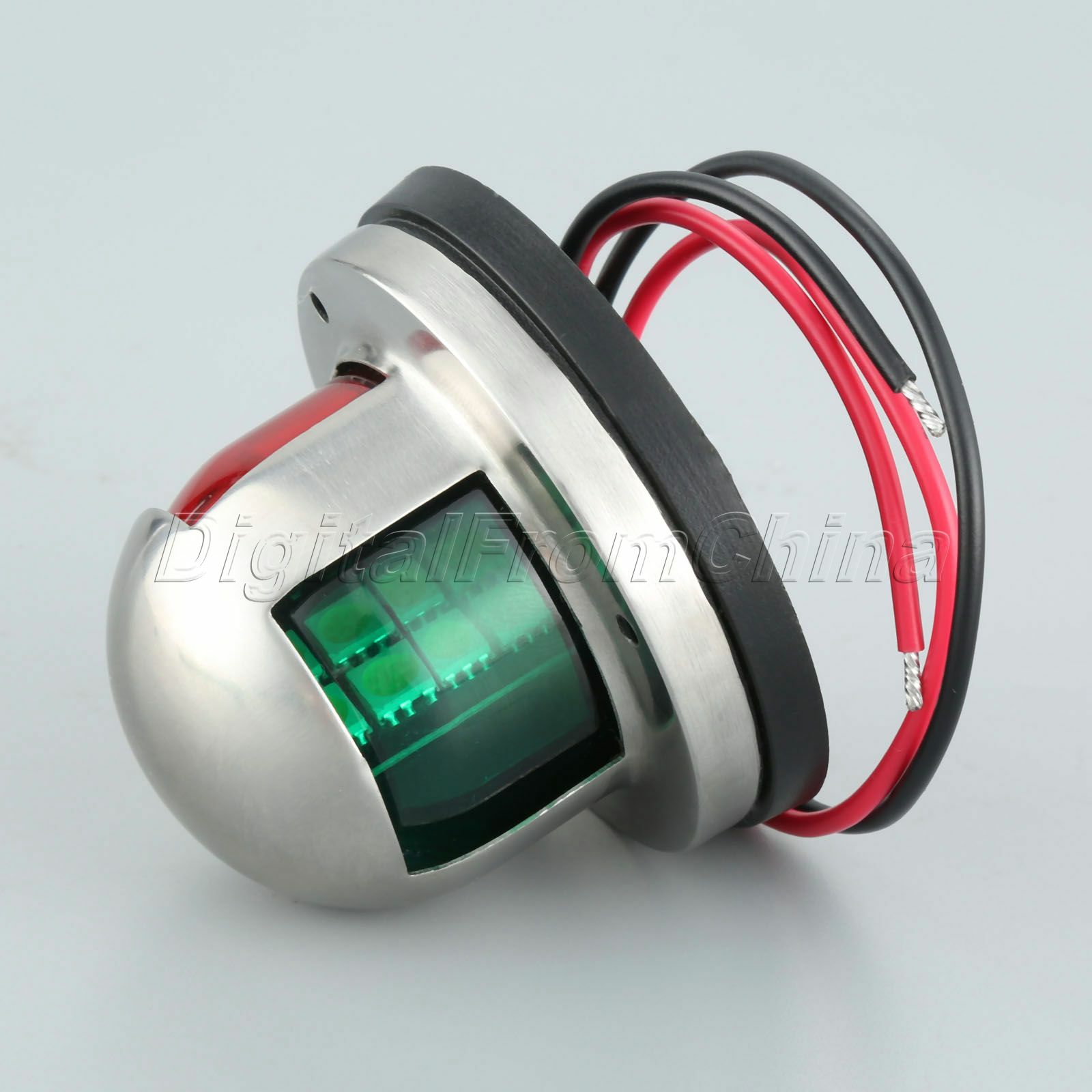 Boat Pontoons Yacht Stainless LED Sailing Light Bow Navigation Deck ...