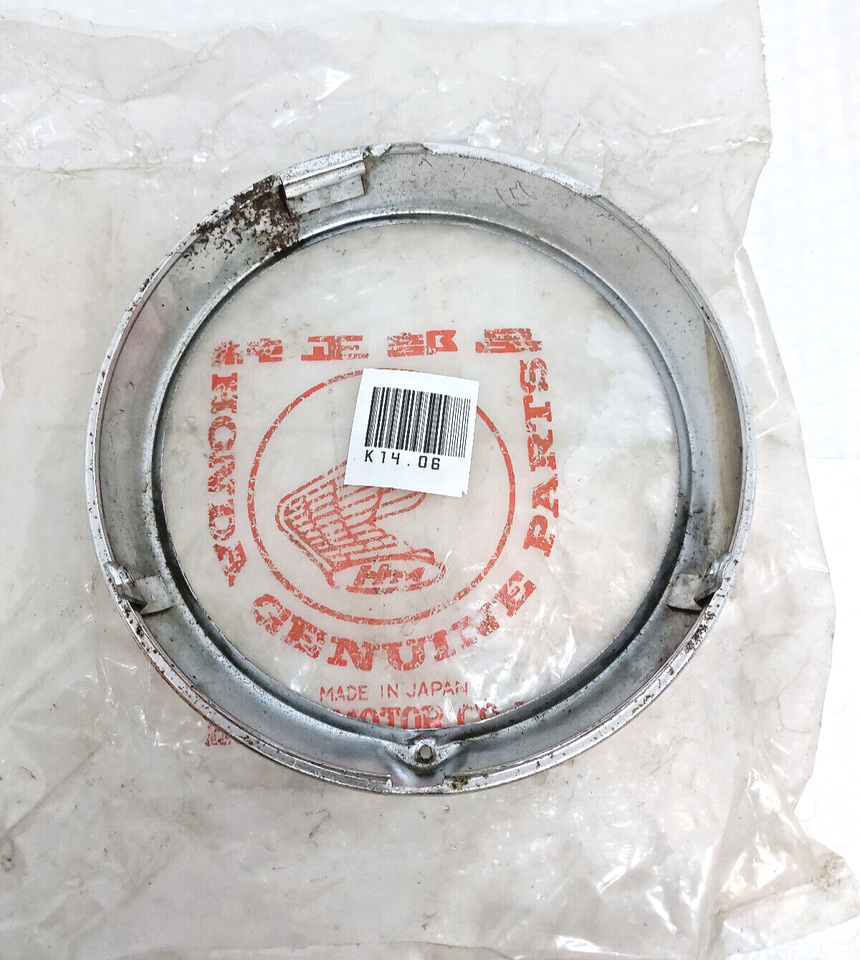 Genuine Honda CB CL 175 200 250 350 450 Headlight Headlamp Rim NOS | eBay
